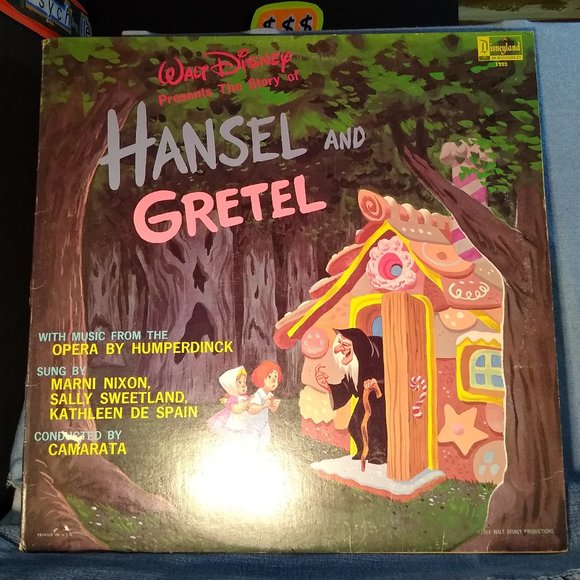 Disney | Accessories | Disney Hansel And Gretel 964 Vinyl Record | Poshmark